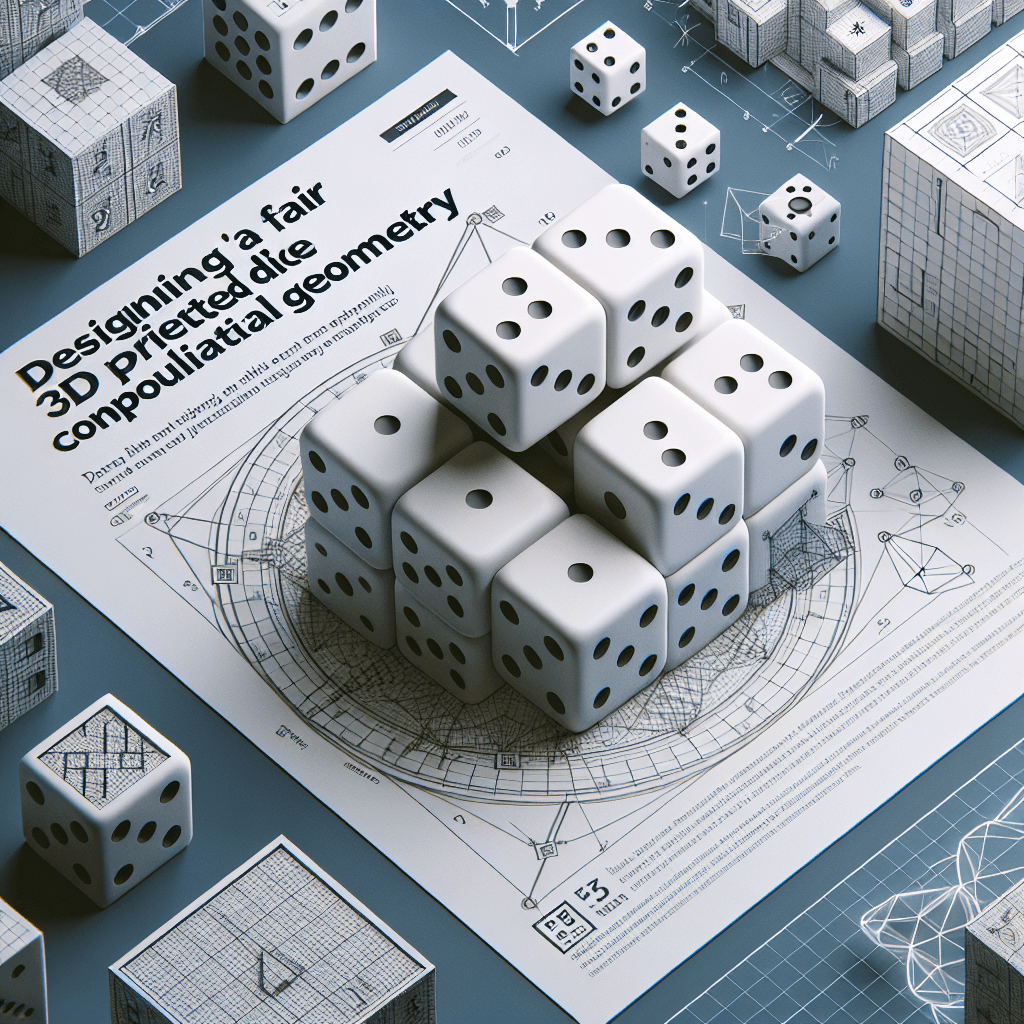 Designing Fair 3D-Printed Dice with Computational Geometry - Web ...
