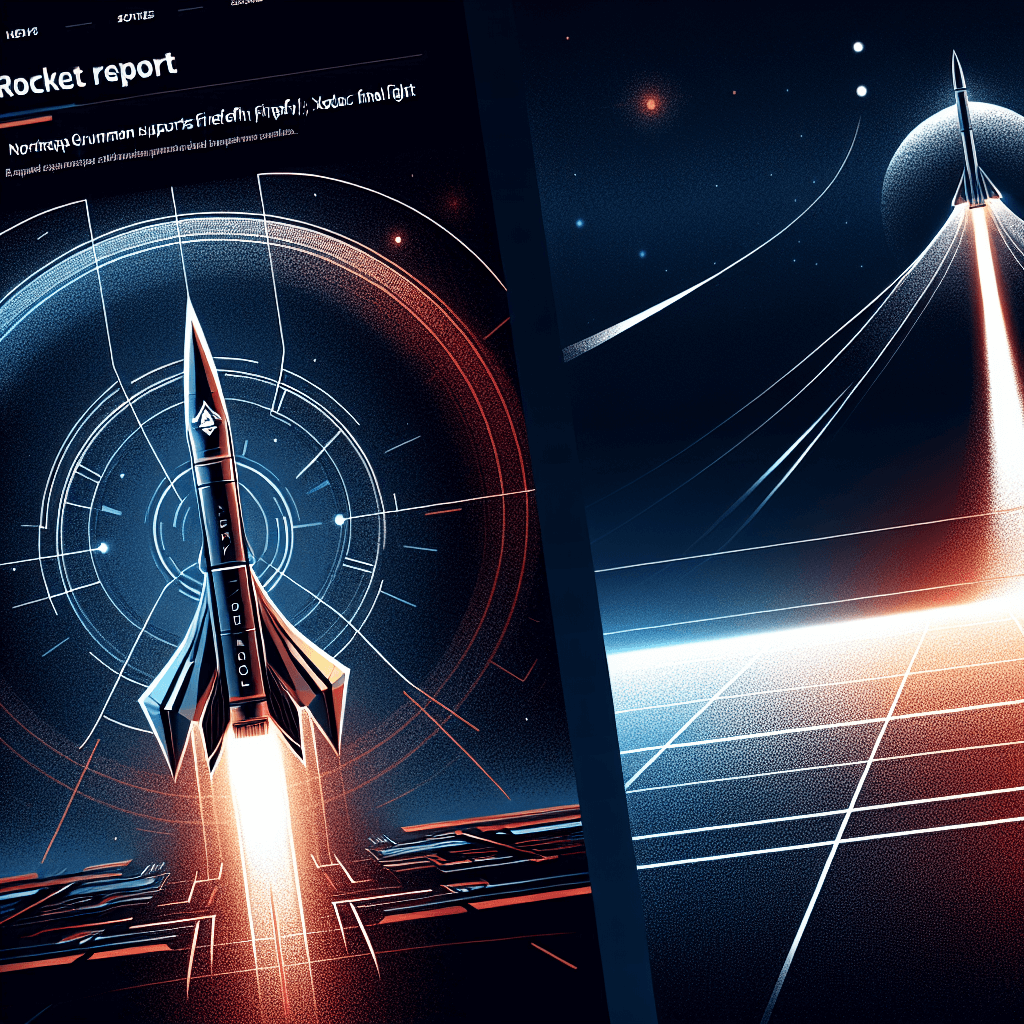 Rocket Report: Northrop Grumman Supports Firefly; Xodiac's Final Flight ...