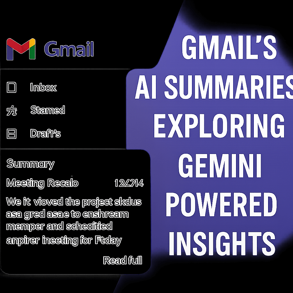 Gmail's AI Summaries: Exploring Gemini-Powered Insights - Web crafting code