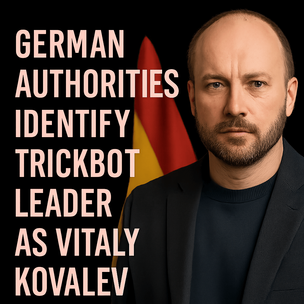 German Authorities Identify Trickbot Leader as Vitaly Kovalev - Web crafting code