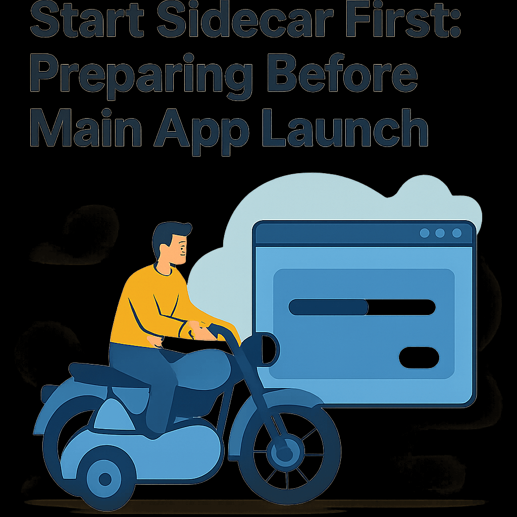 Start Sidecar First: Preparing Before Main App Launch - Web crafting code