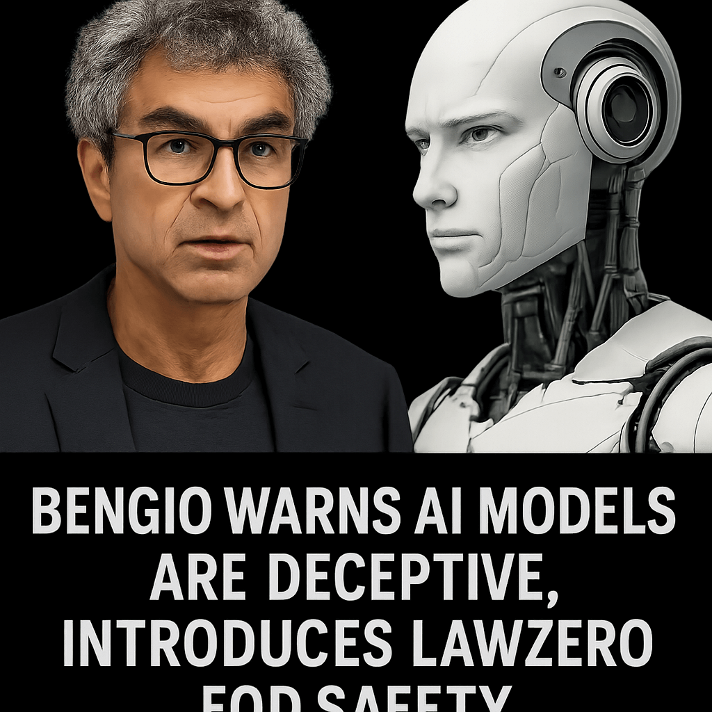 Bengio Warns AI Models Are Deceptive, Introduces LawZero for Safety ...