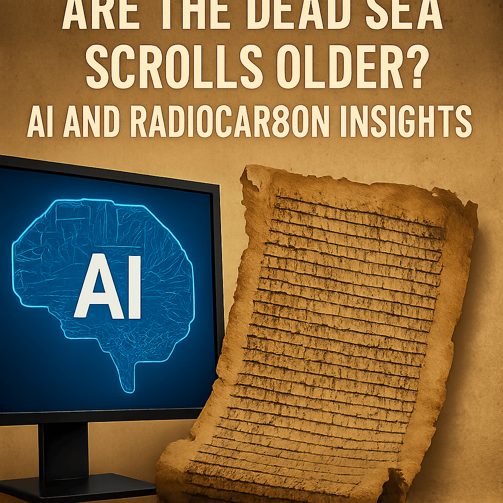 Are the Dead Sea Scrolls Older? AI and Radiocarbon Insights - Web ...