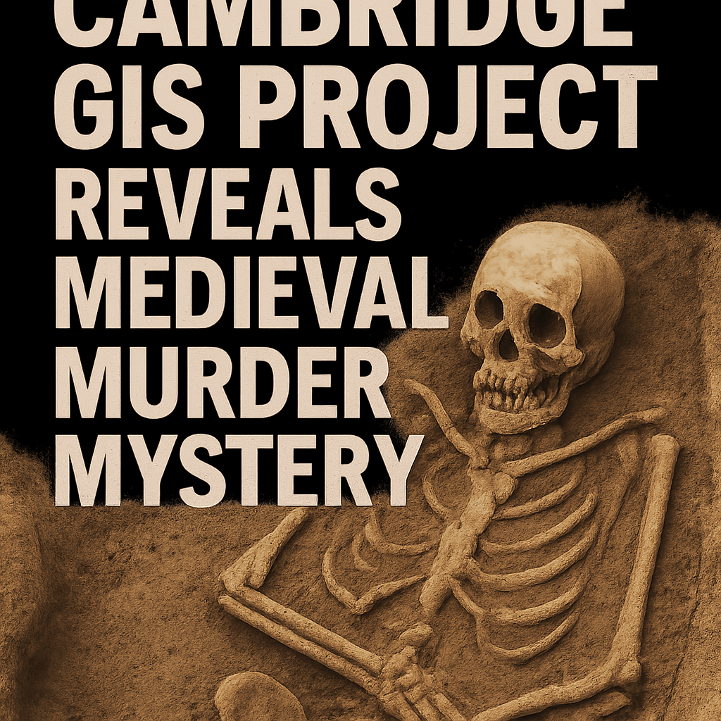 Cambridge GIS Project Reveals Medieval Murder Mystery - Web crafting code