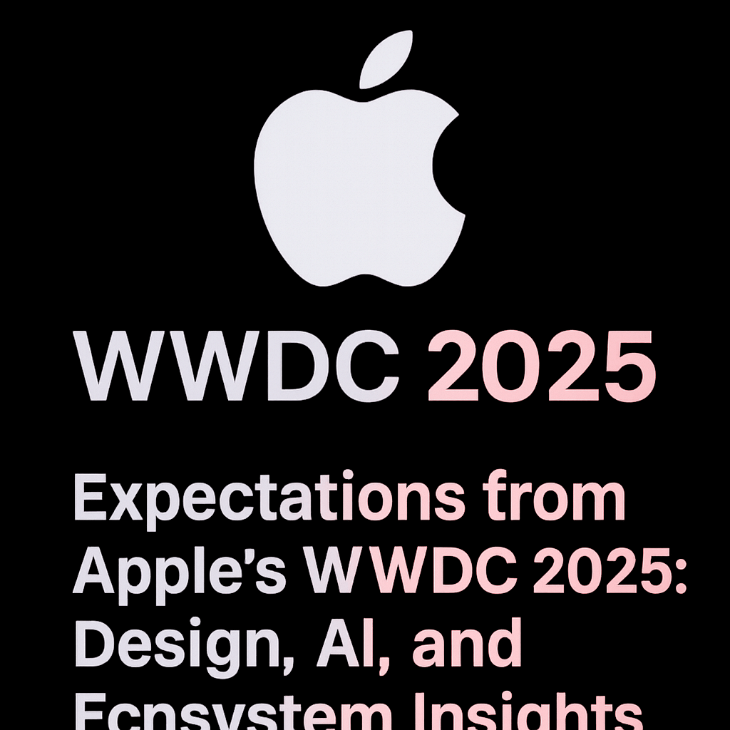 Expectations from Apple's WWDC 2025: Design, AI, and Ecosystem Insights ...