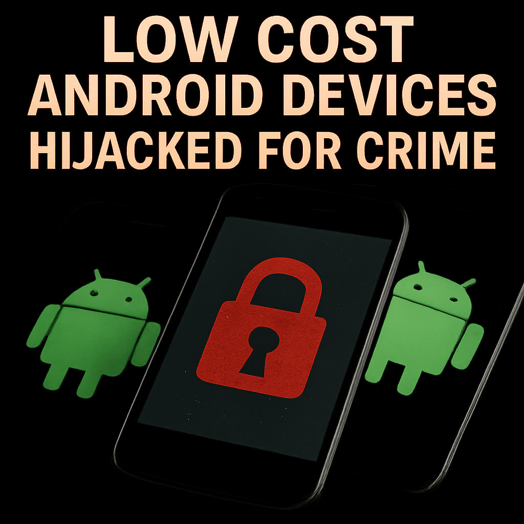 Low-Cost Android Devices Hijacked for Crime - Web crafting code