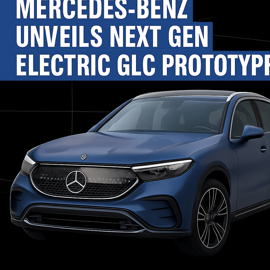 Mercedes-Benz Unveils Next-Gen Electric GLC Prototype - Web crafting code