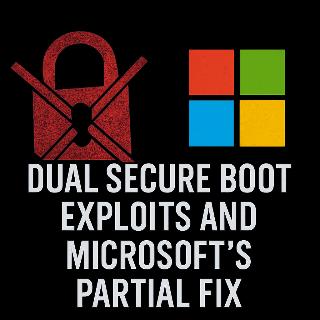 Dual Secure Boot Exploits and Microsoft's Partial Fix - Web crafting code