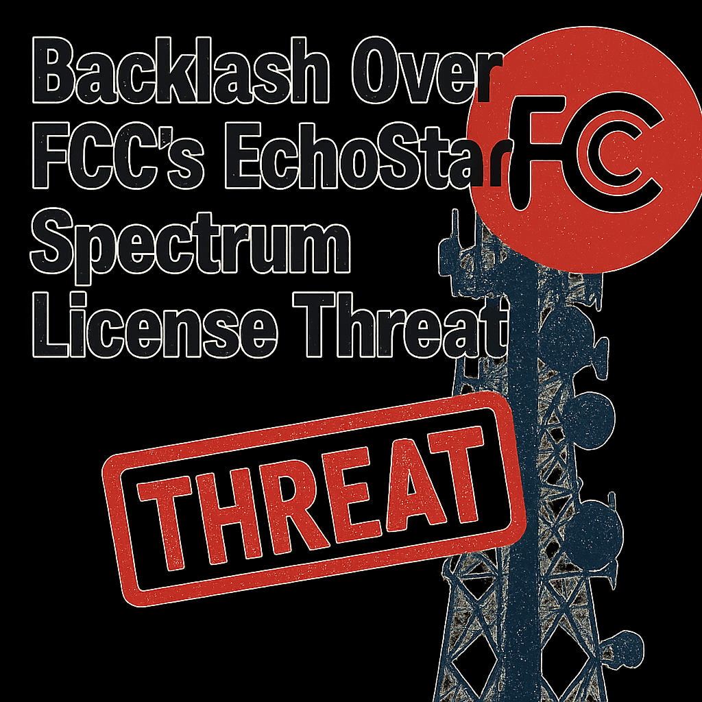 Backlash Over FCC's EchoStar Spectrum License Threat - Web crafting code