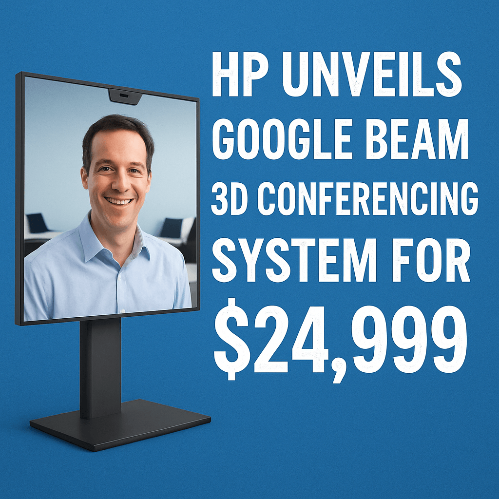 HP Unveils Google Beam 3D Conferencing System for $24,999 - Web ...