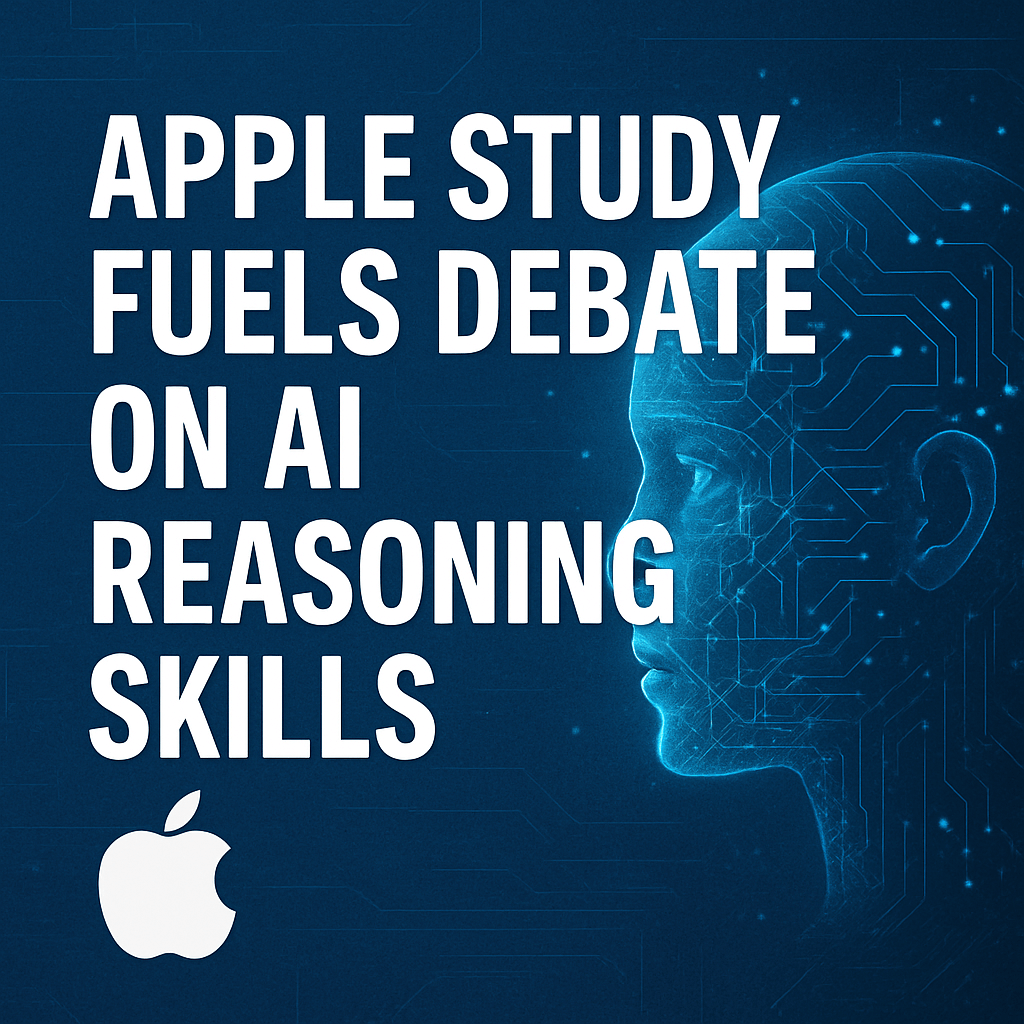 Apple Study Fuels Debate on AI Reasoning Skills - Web crafting code