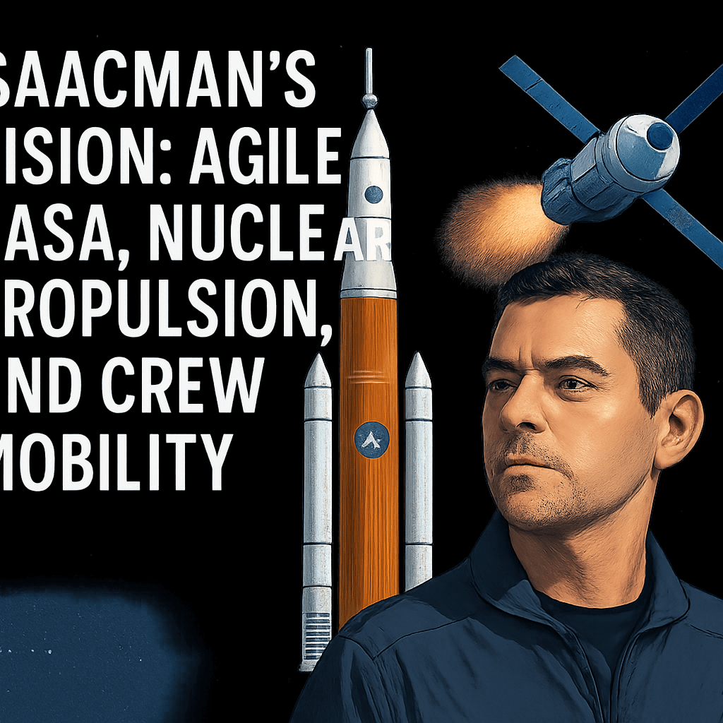 Isaacman's Vision: Agile NASA, Nuclear Propulsion, and Crew Mobility ...