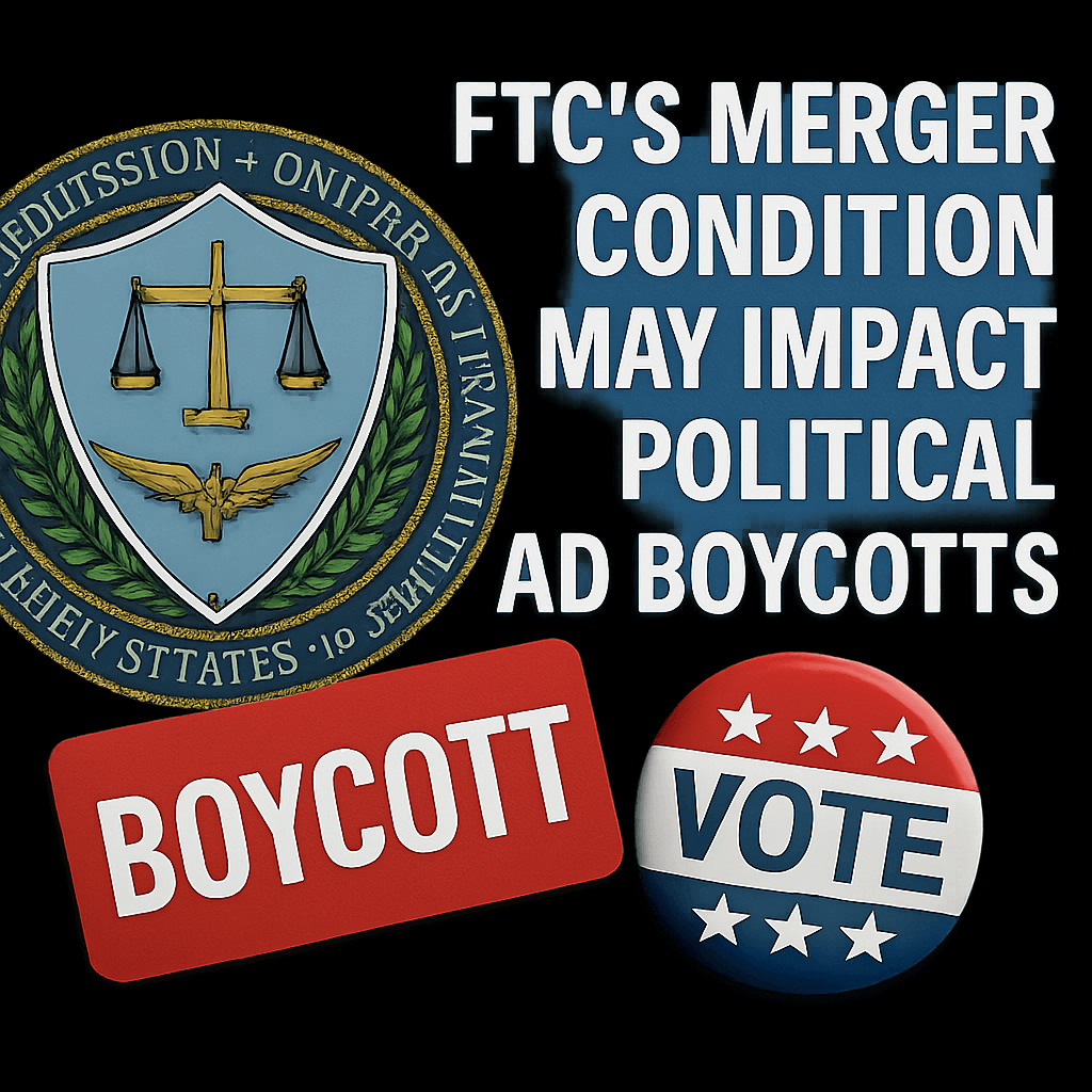 FTC's Merger Condition May Impact Political Ad Boycotts - Web crafting code