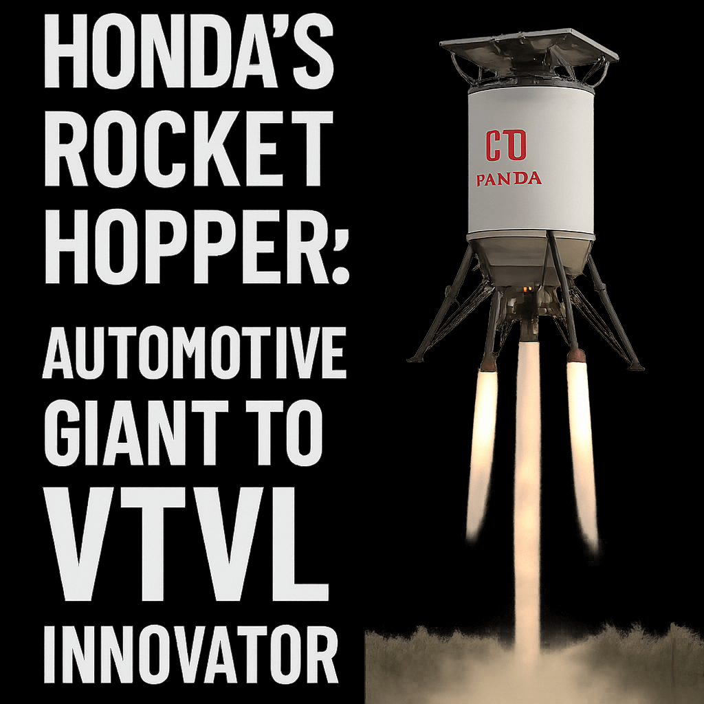 Honda’s Rocket Hopper: Automotive Giant to VTVL Innovator - Web ...