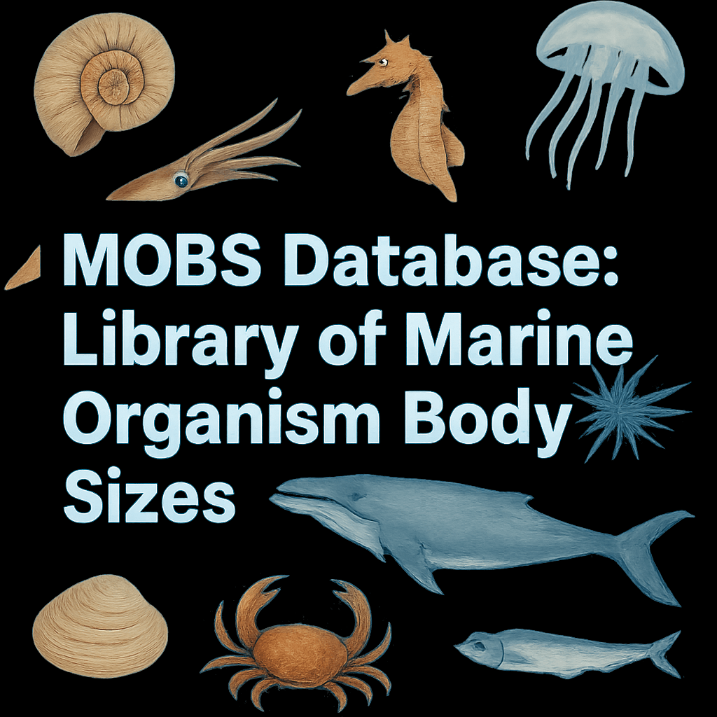 MOBS Database: Library of Marine Organism Body Sizes - Web crafting code