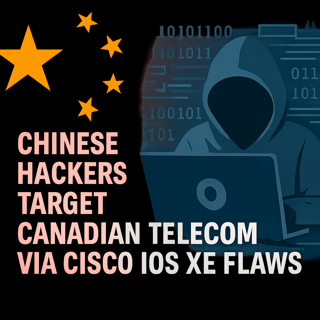 Chinese Hackers Target Canadian Telecom via Cisco iOS XE Flaws - Web crafting code