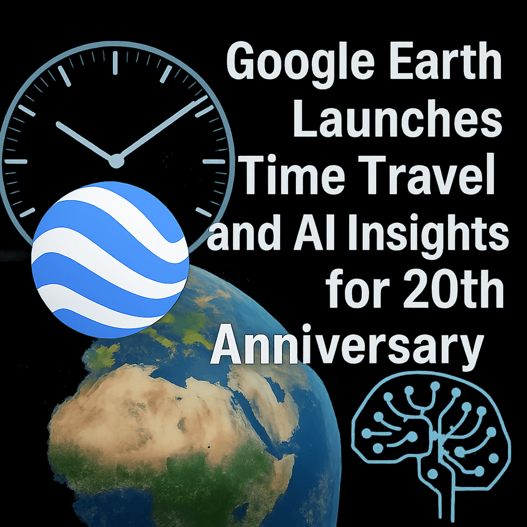 Google Earth Launches Time Travel and AI Insights for 20th Anniversary ...