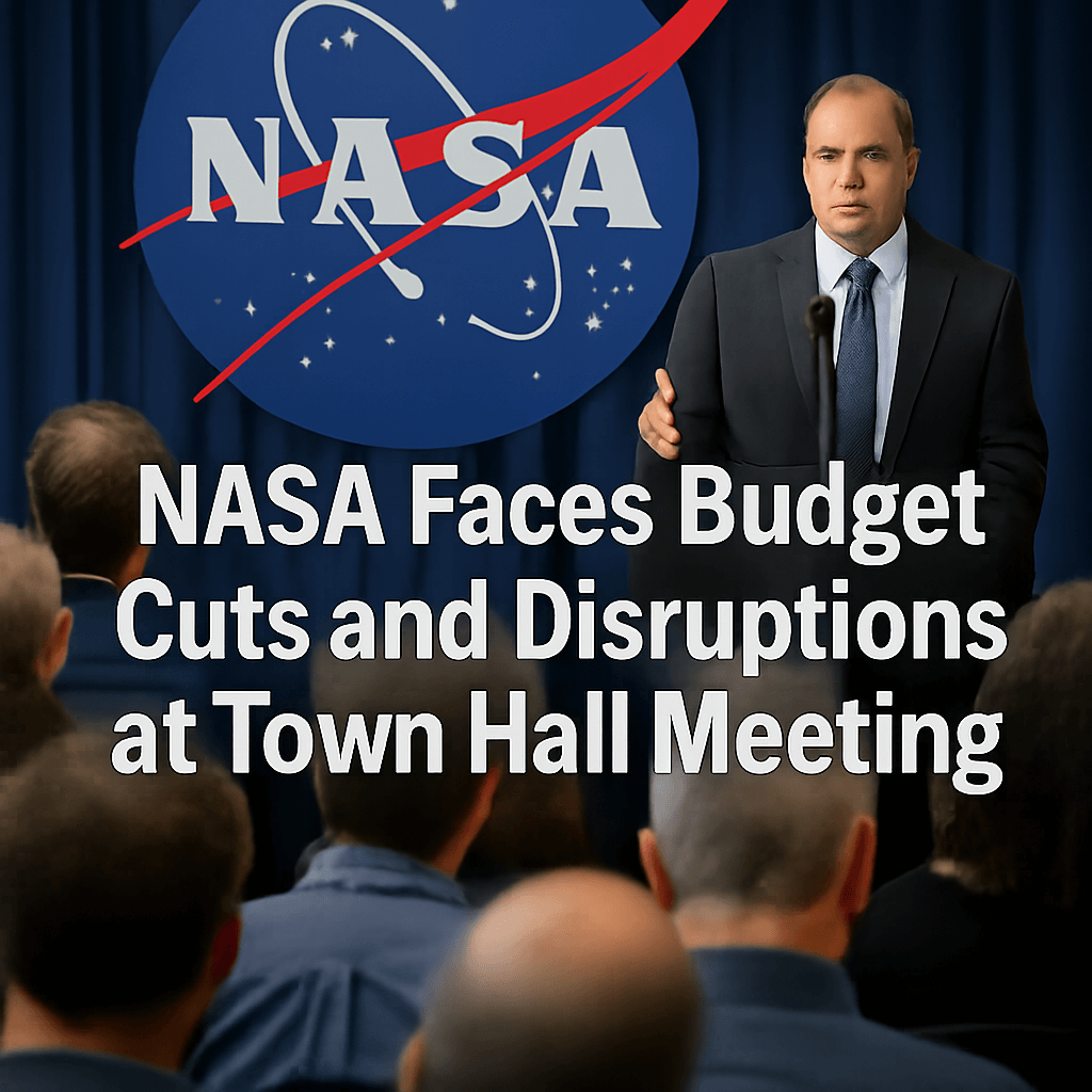 NASA Faces Budget Cuts and Disruptions at Town Hall Meeting - Web ...