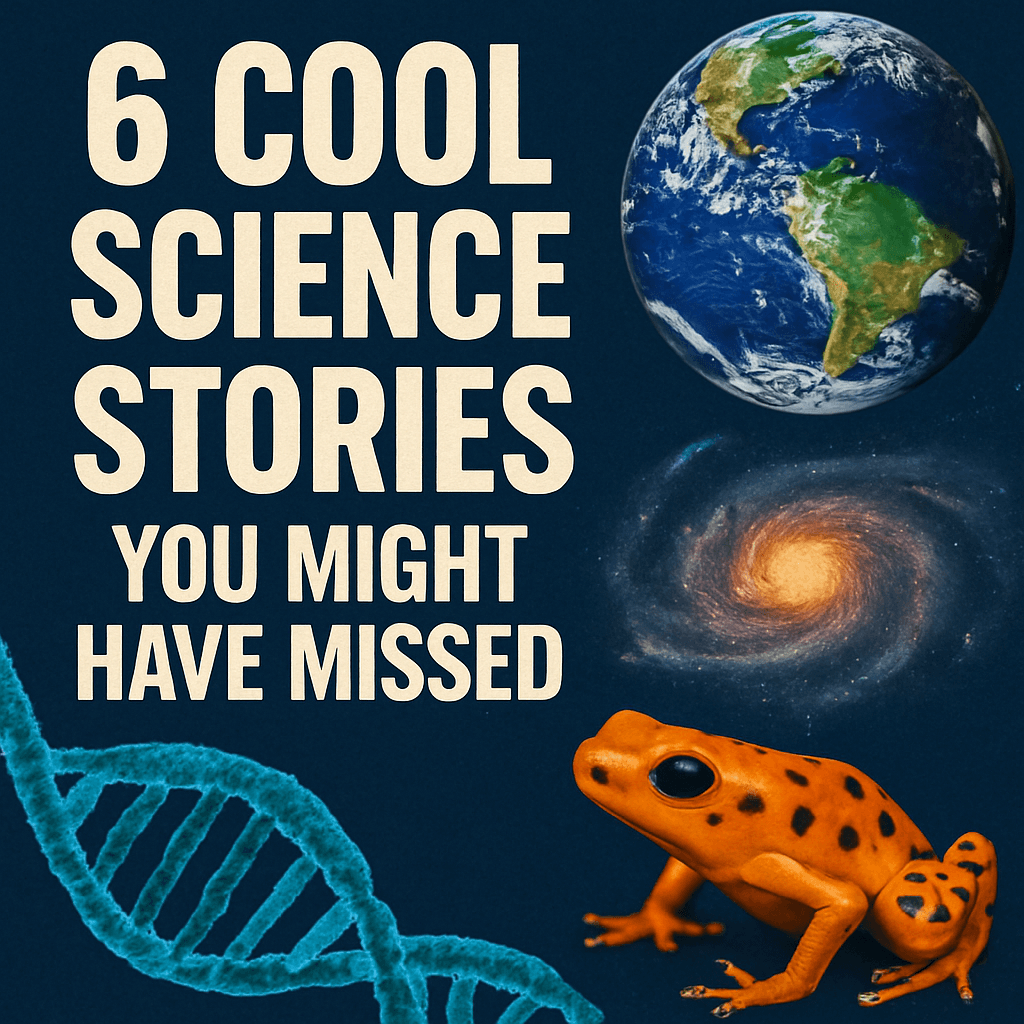 6 Cool Science Stories You Might Have Missed - Web crafting code