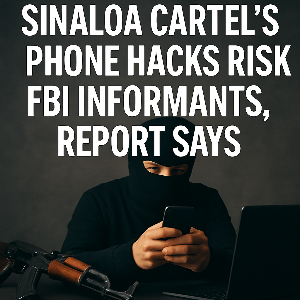 Sinaloa Cartel's Phone Hacks Risk FBI Informants, Report Says - Web ...