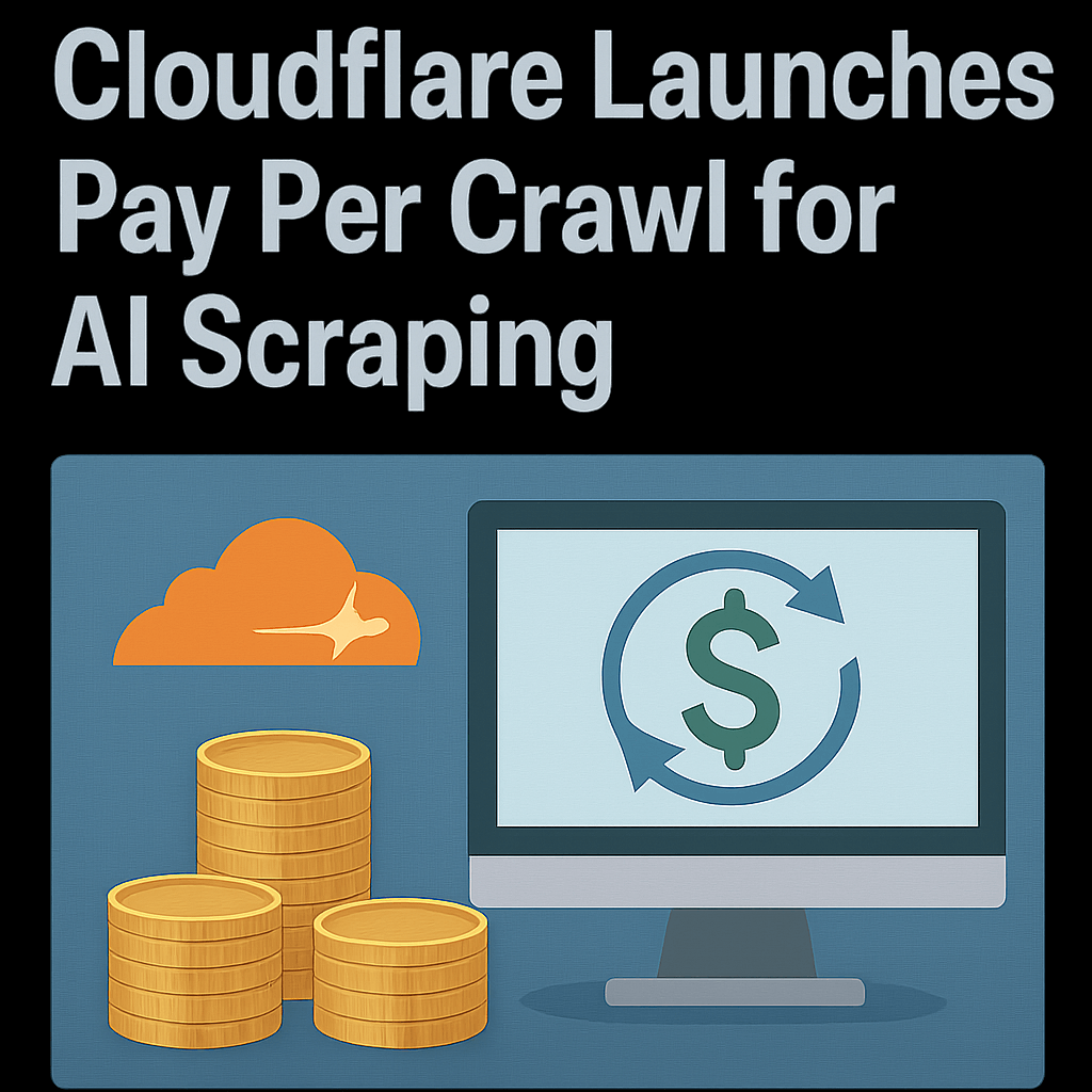 Cloudflare Launches Pay-Per-Crawl for AI Scraping - Web crafting code
