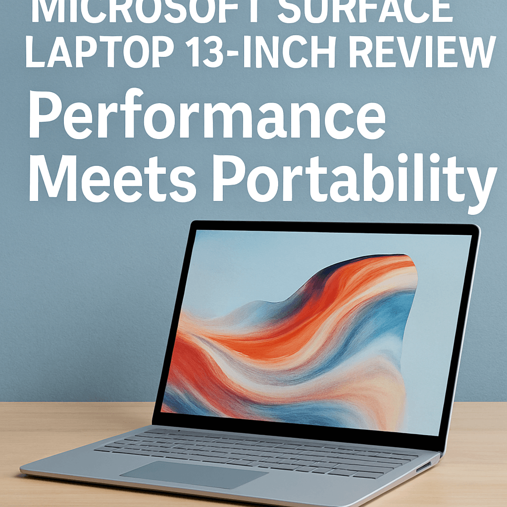 Microsoft Surface Laptop 13-inch Review: Performance Meets Portability ...
