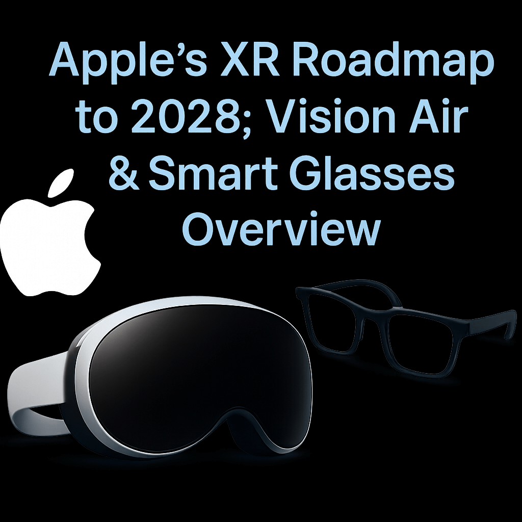 Apple's XR Roadmap to 2028: Vision Air & Smart Glasses Overview - Web ...