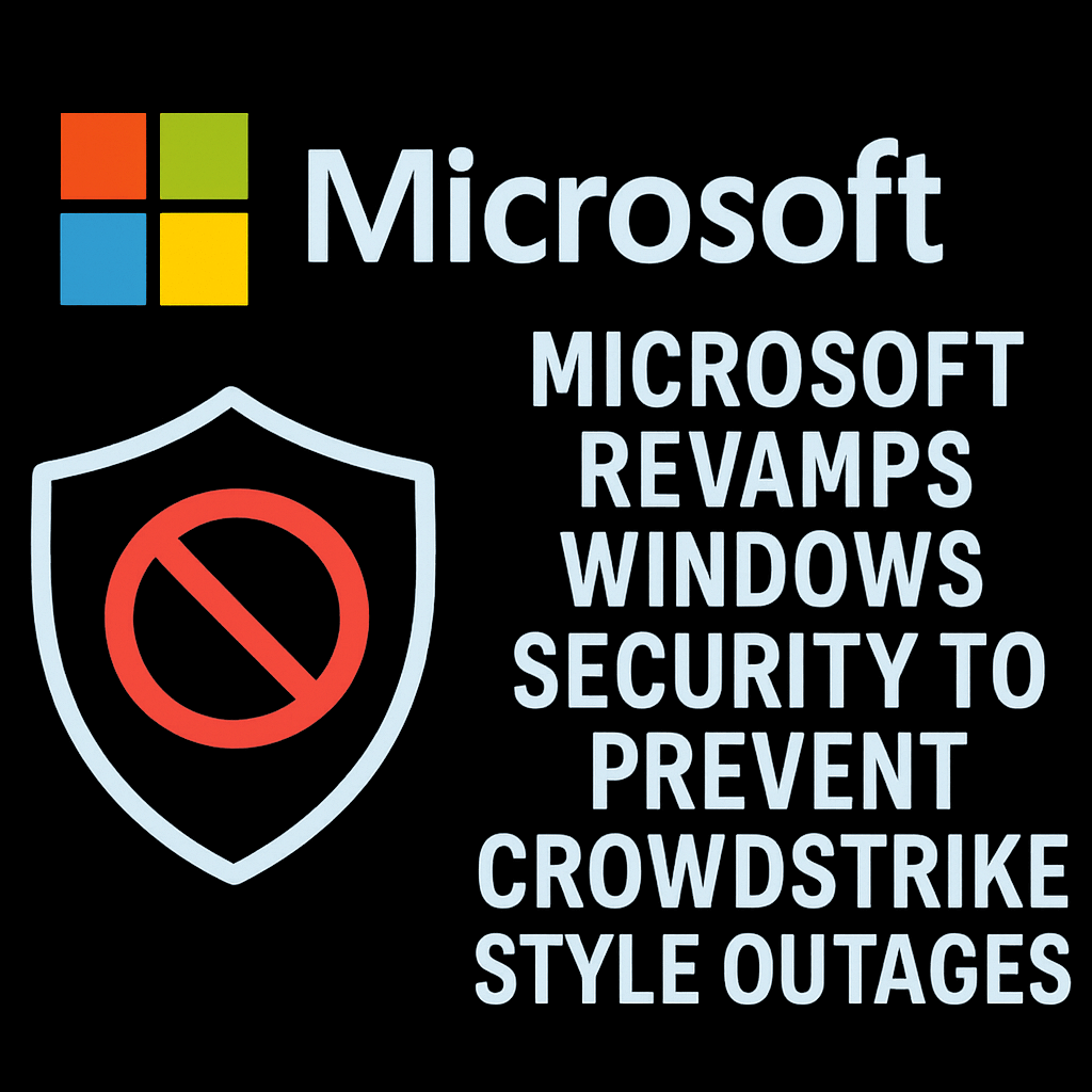 Microsoft Revamps Windows Security to Prevent CrowdStrike-Style Outages ...