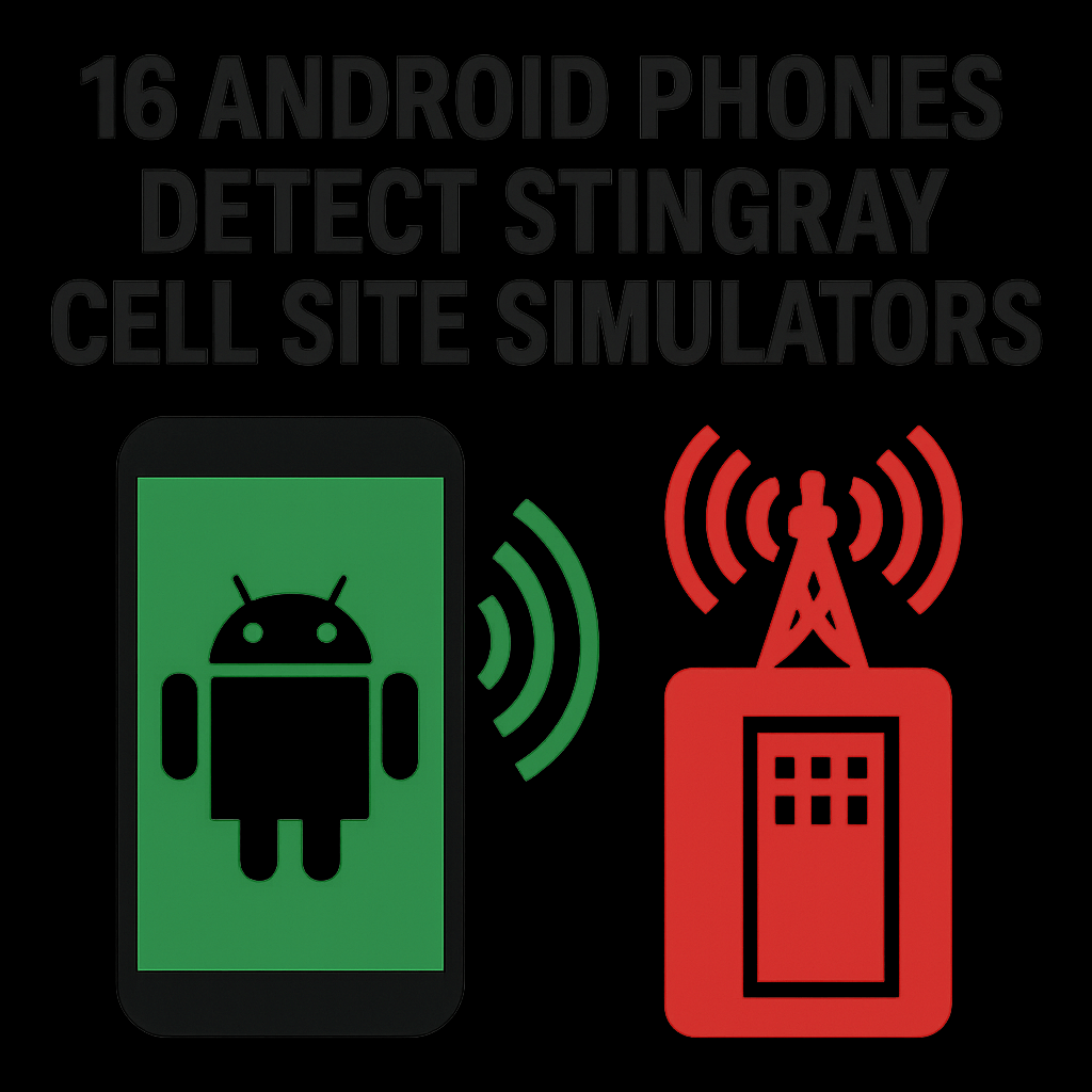 16 Android Phones Detect Stingray Cell-Site Simulators - Web crafting code