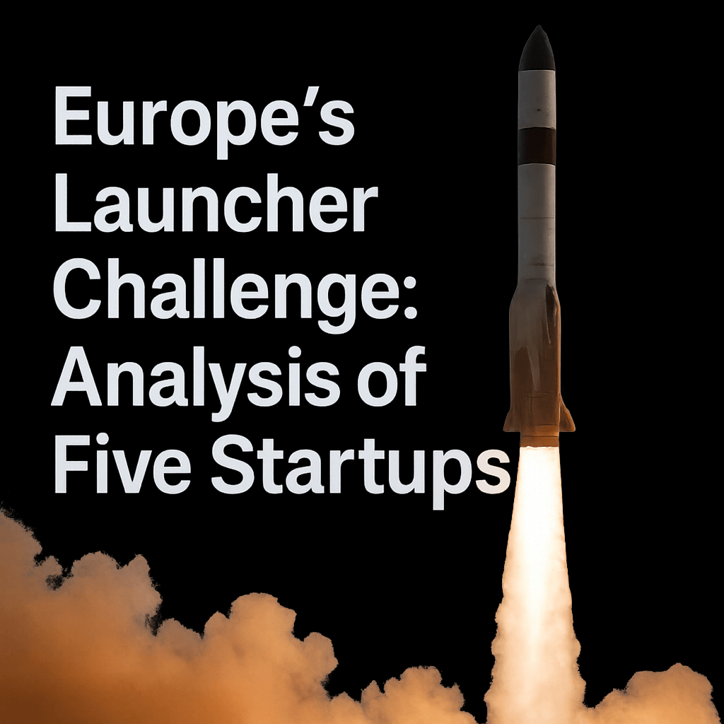 Europe's Launcher Challenge: Analysis of Five Startups - Web crafting code