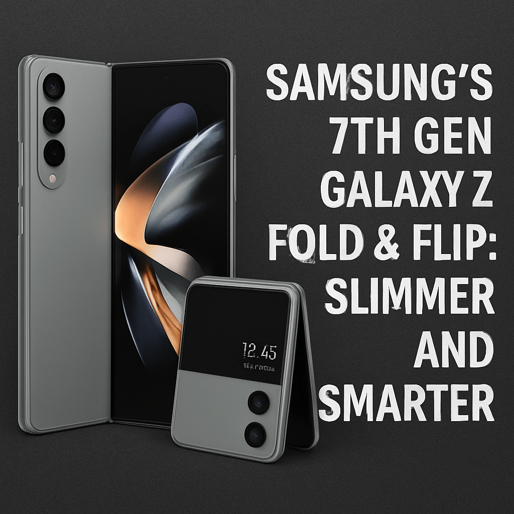 Samsung's 7th-Gen Galaxy Z Fold & Flip: Slimmer and Smarter - Web ...