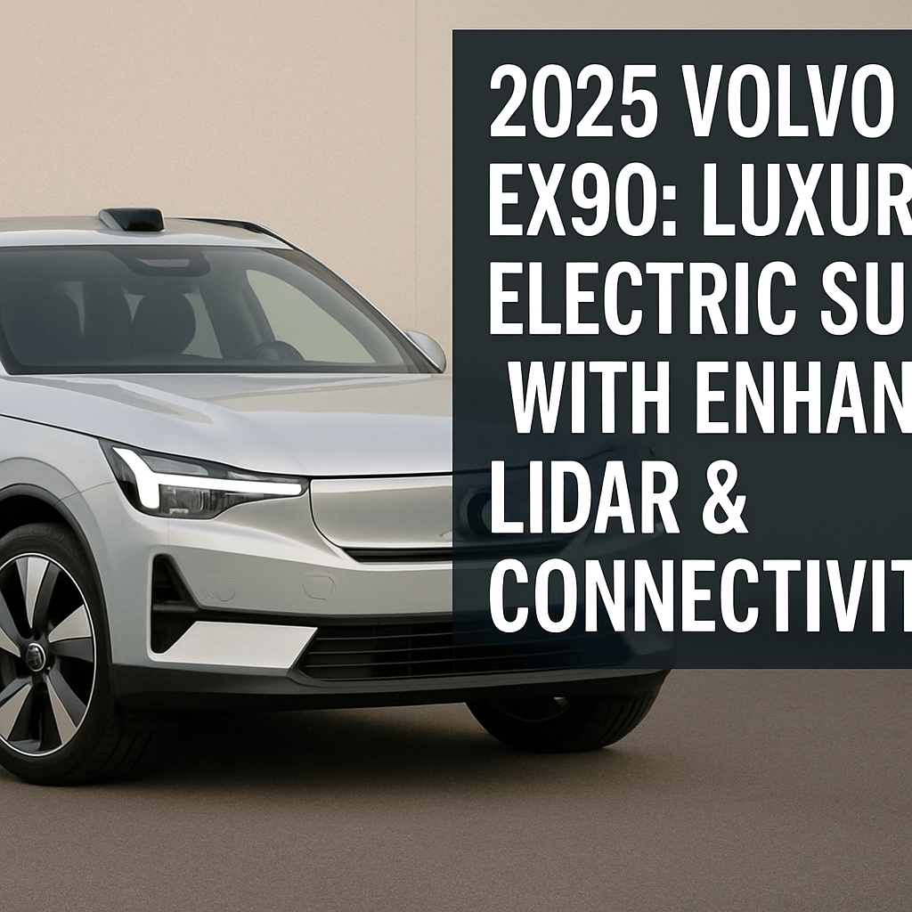2025 Volvo EX90: Luxury Electric SUV with Enhanced Lidar & Connectivity - Web crafting code