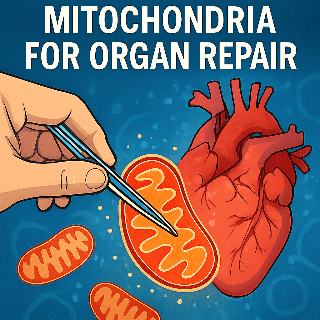Engineering Mitochondria for Organ Repair - Web crafting code