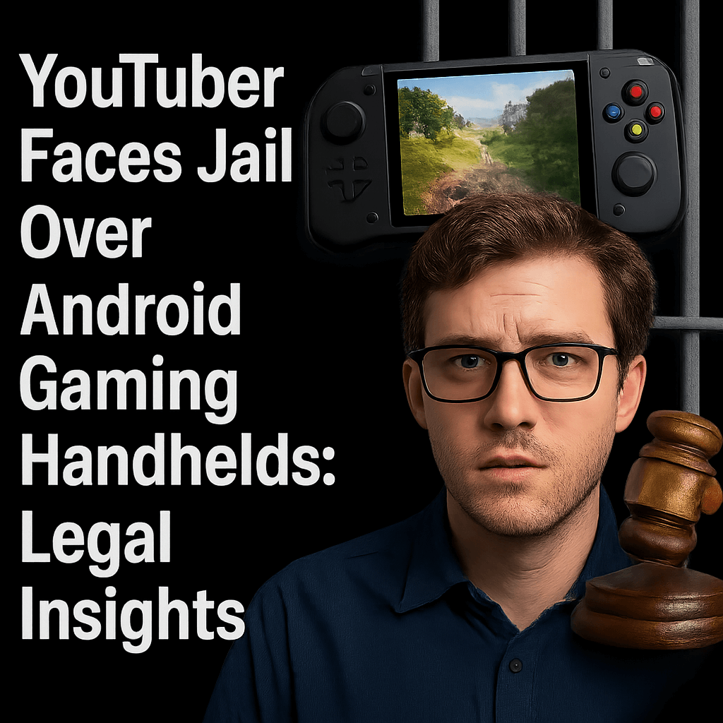 YouTuber Faces Jail Over Android Gaming Handhelds: Legal Insights - Web ...