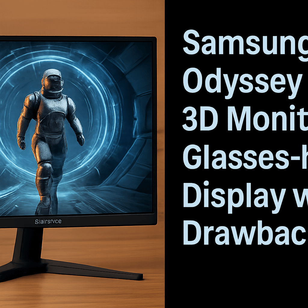 Samsung Odyssey 3D Monitor: Glasses-Free Display with Drawbacks - Web ...