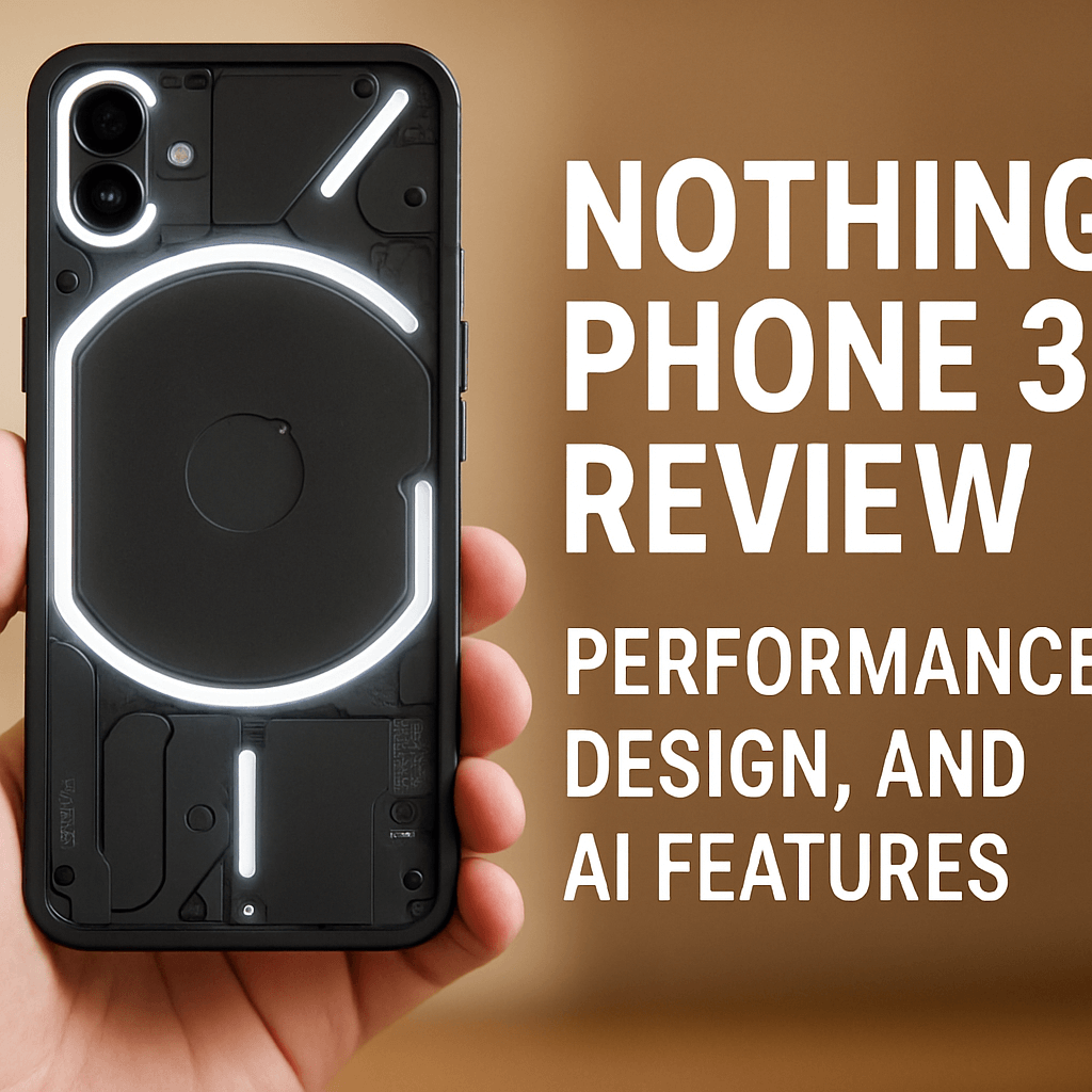 Nothing Phone 3 Review: Performance, Design, and AI Features - Web ...