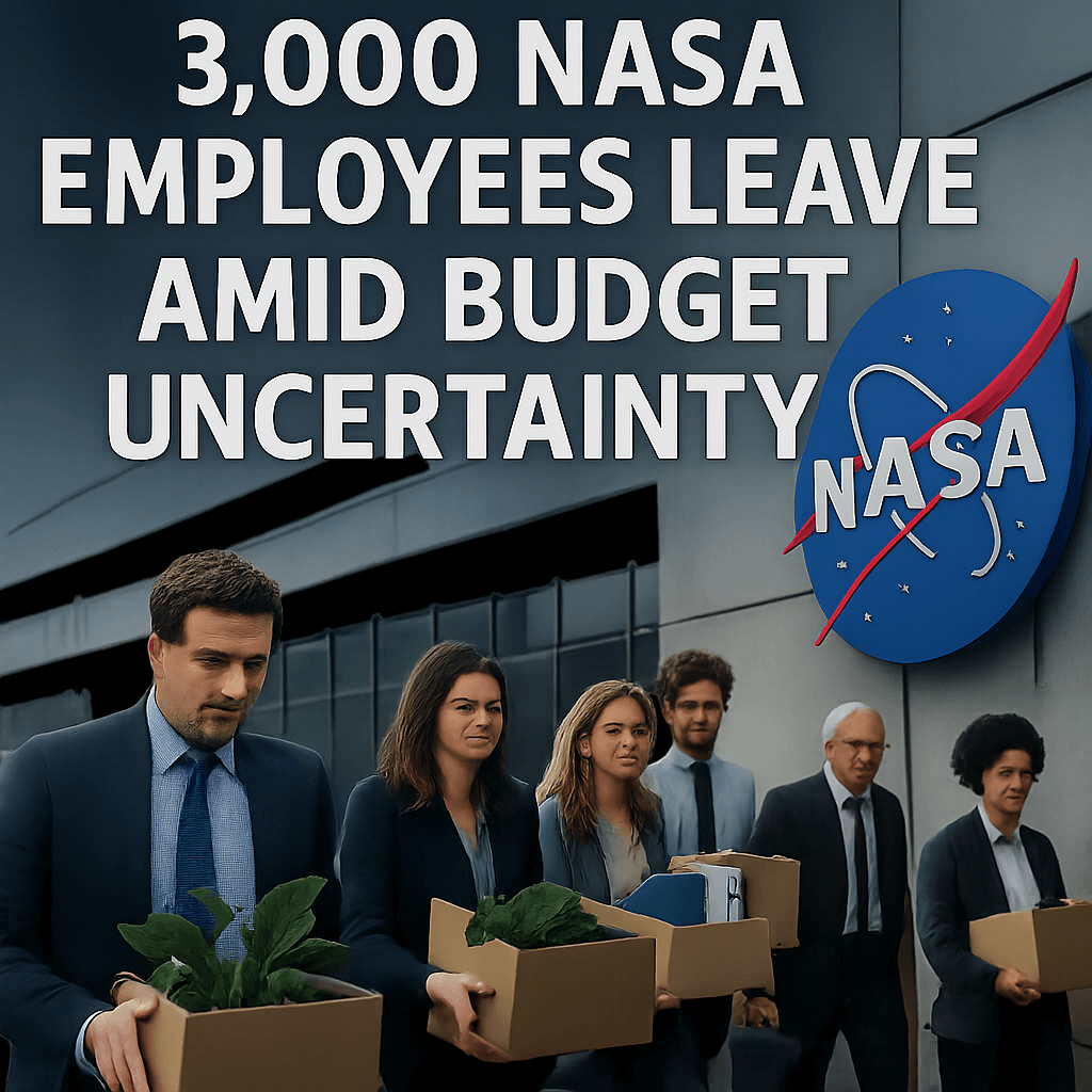 3,000 NASA Employees Leave Amid Budget Uncertainty - Web crafting code
