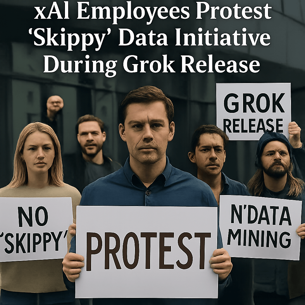 xAI Employees Protest 'Skippy' Data Initiative During Grok Release ...