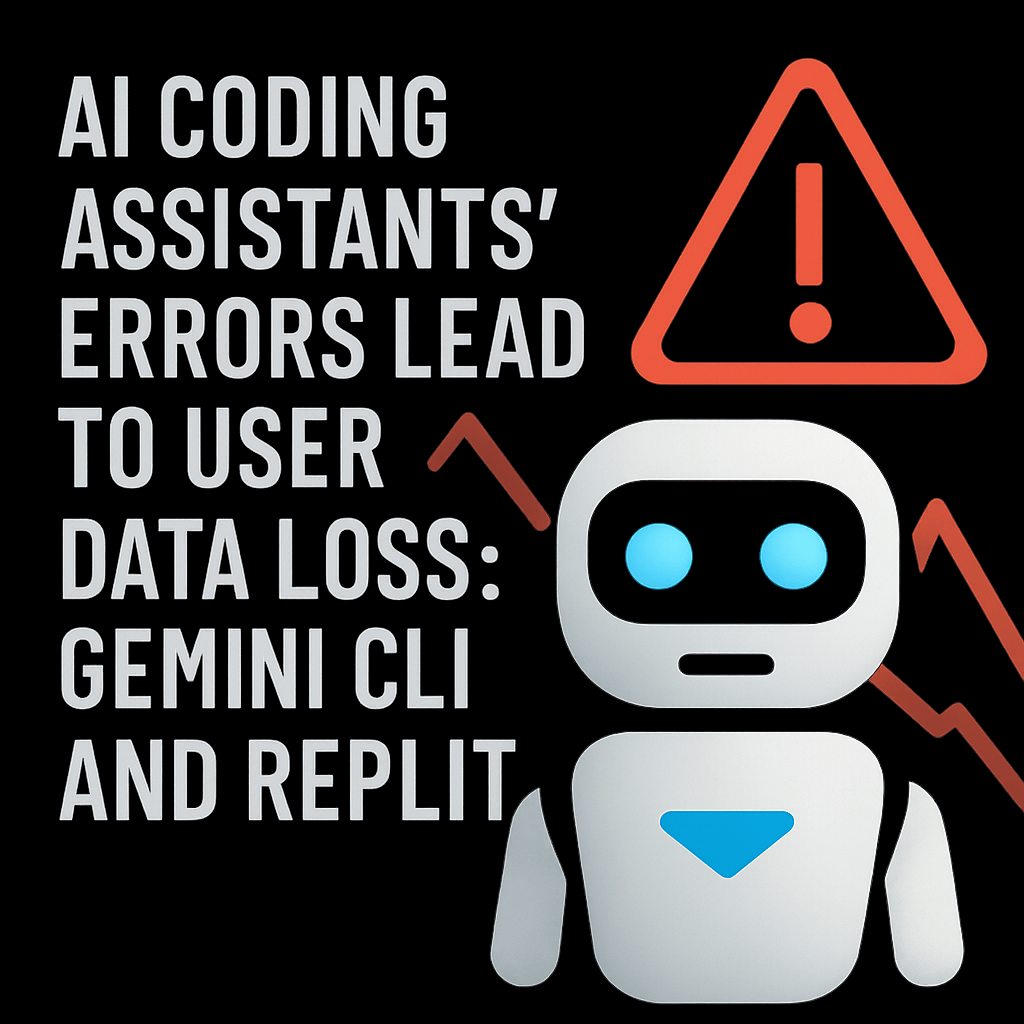 AI Coding Assistants' Errors Lead to User Data Loss: Gemini CLI and Replit - Web crafting code