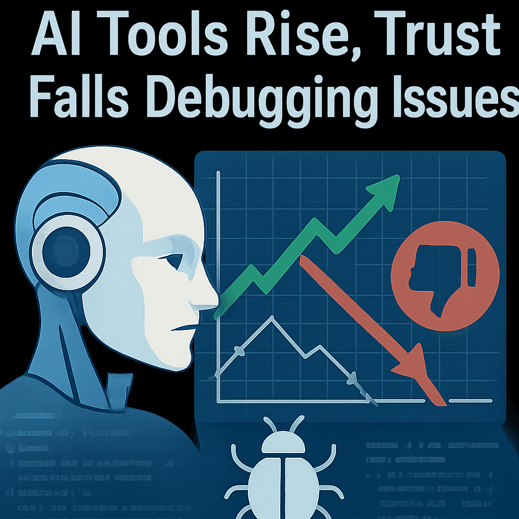 Developer Survey: AI Tools Rise, Trust Falls Amid Debugging Issues - Web crafting code