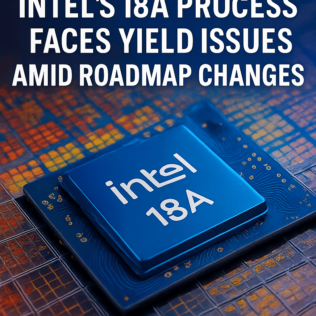 Intel's 18A Process Faces Yield Issues Amid Roadmap Changes - Web ...