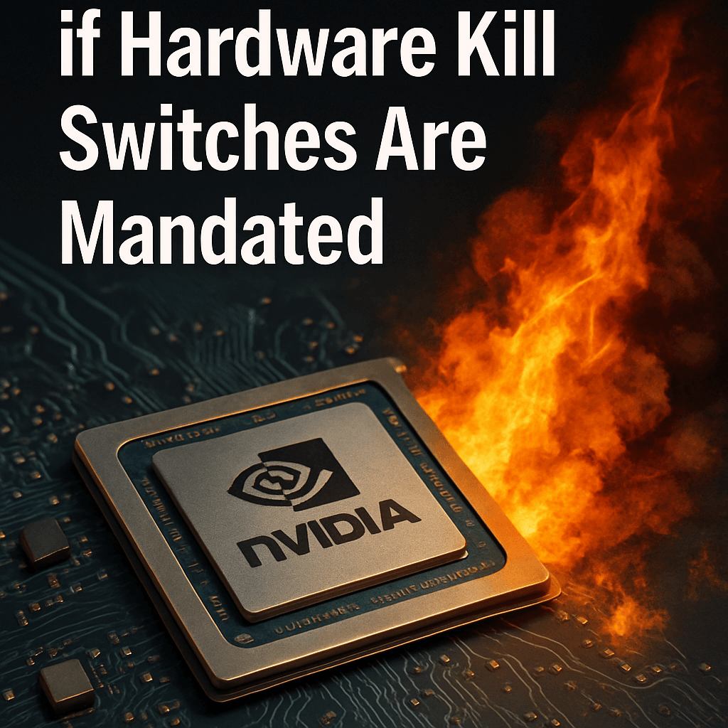 Nvidia Warns of Disaster if Hardware Kill Switches Are Mandated - Web ...